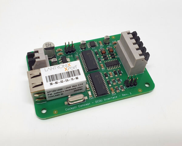 DCDU Interface Board, LAN - Cockpit Concept
