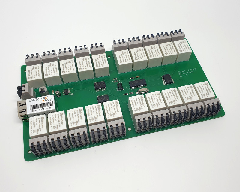 Relay Board, LAN - Cockpit Concept