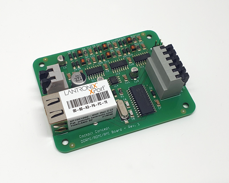 DDRMI/RDMI/RMI Board, LAN - Cockpit Concept